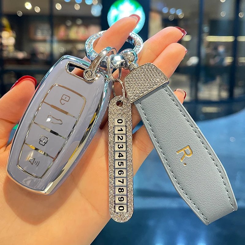 Leather-Keyring-Car-Key-Case-Cover-for-Haval-Jolion-H2S-H4-H7-H9-H6-H6 ...