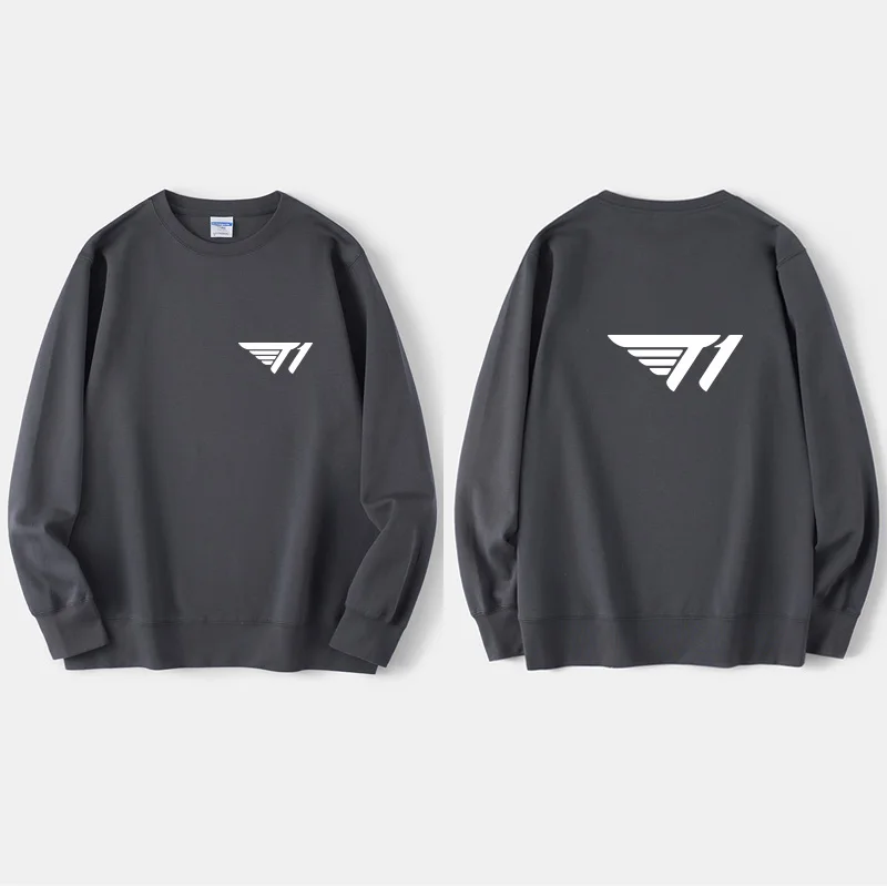 T1-team-Faker-uniform-logo-periphery-Men-s-and-women-s-round-neck ...