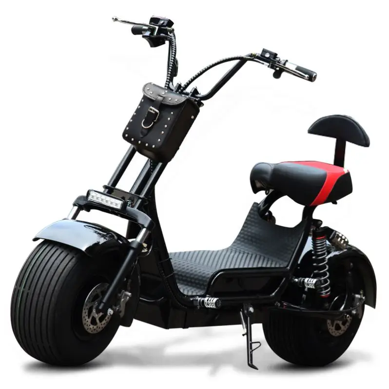 Scooter Citycoco à 2 roues pour adultes, moto électrique intelligente