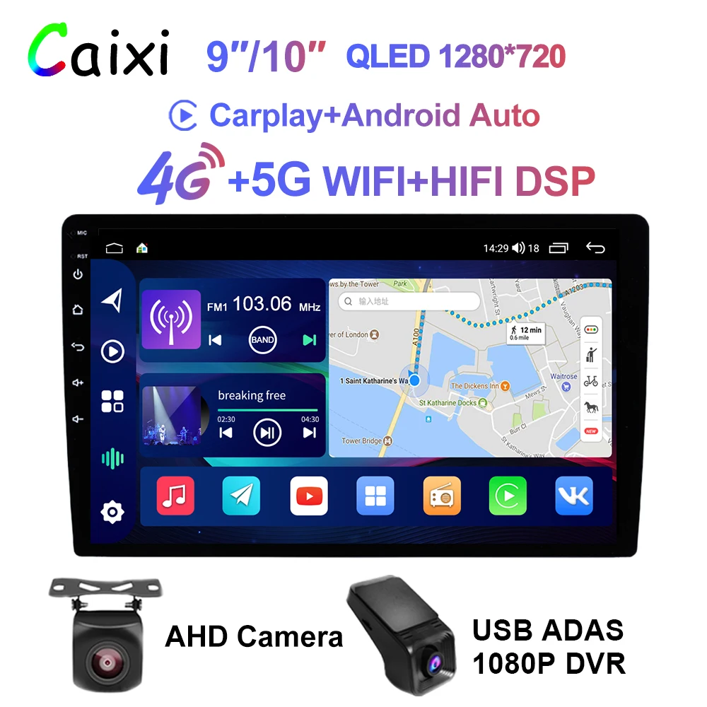 Caixi Car Radio Multimedia Video Player For Vw Nissan Hyundai Kia ...