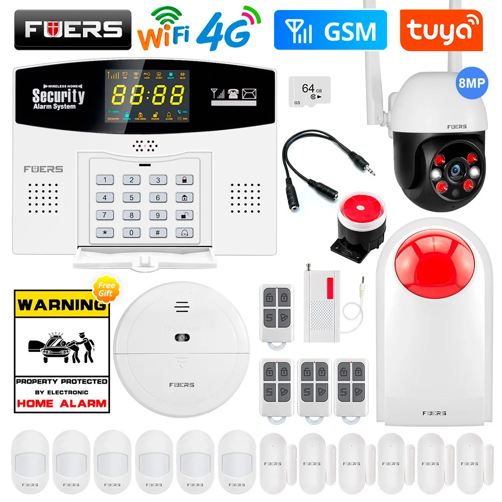 Fuers-W214-4G-WIFI-Tuya-Smart-Alarm-System-Wireless-Burglar-GSM-Smart ...