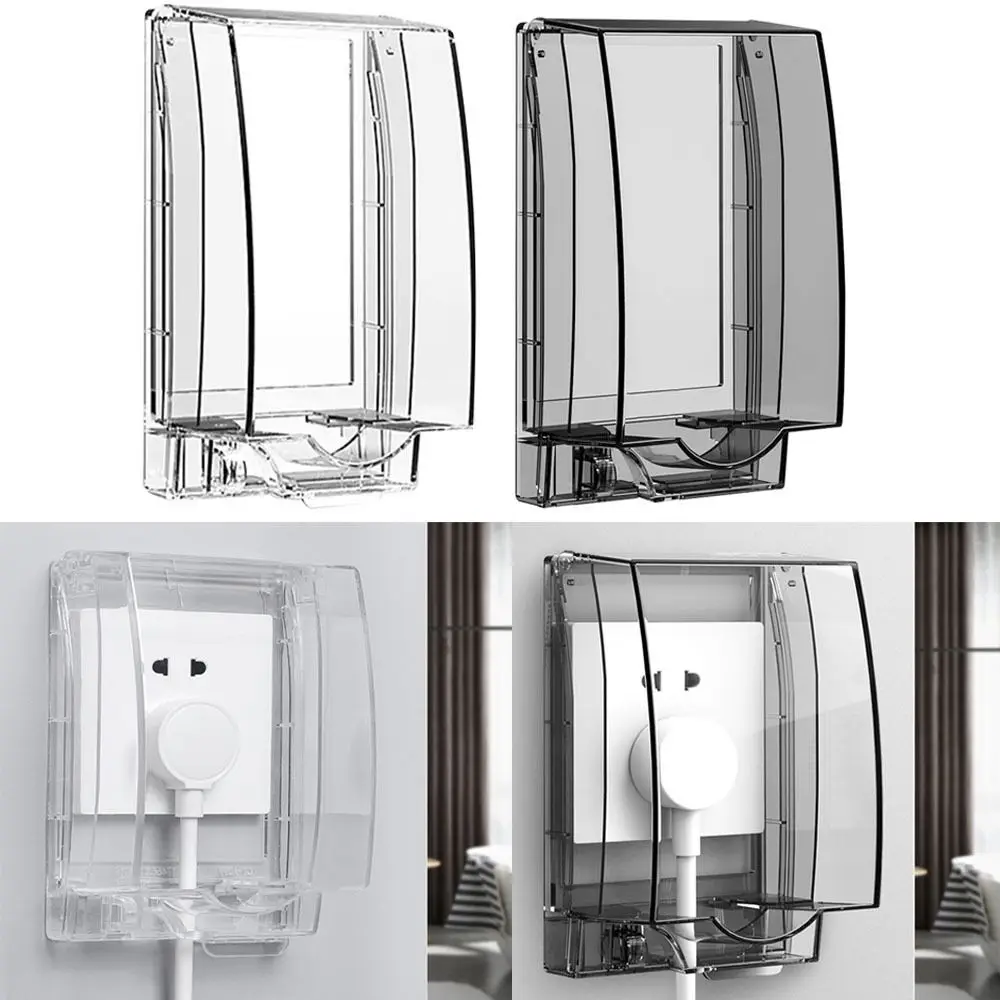 86-Type-Self-Adhesive-Wall-Socket-Waterproof-Box-Electric-Plug-Cover ...