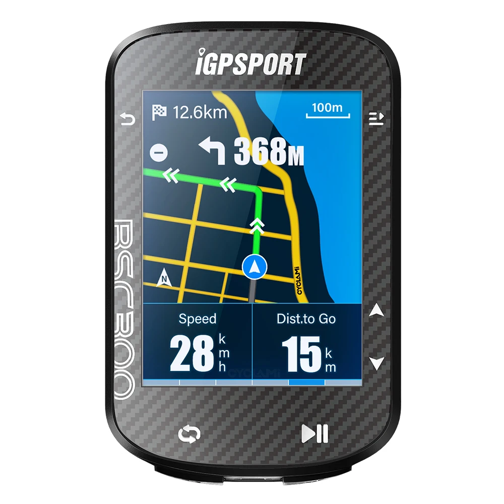 IGPSPORT-BSC300-Bicycle-GPS-Computer-Cycling-Wireless-Speedometer-Bike ...