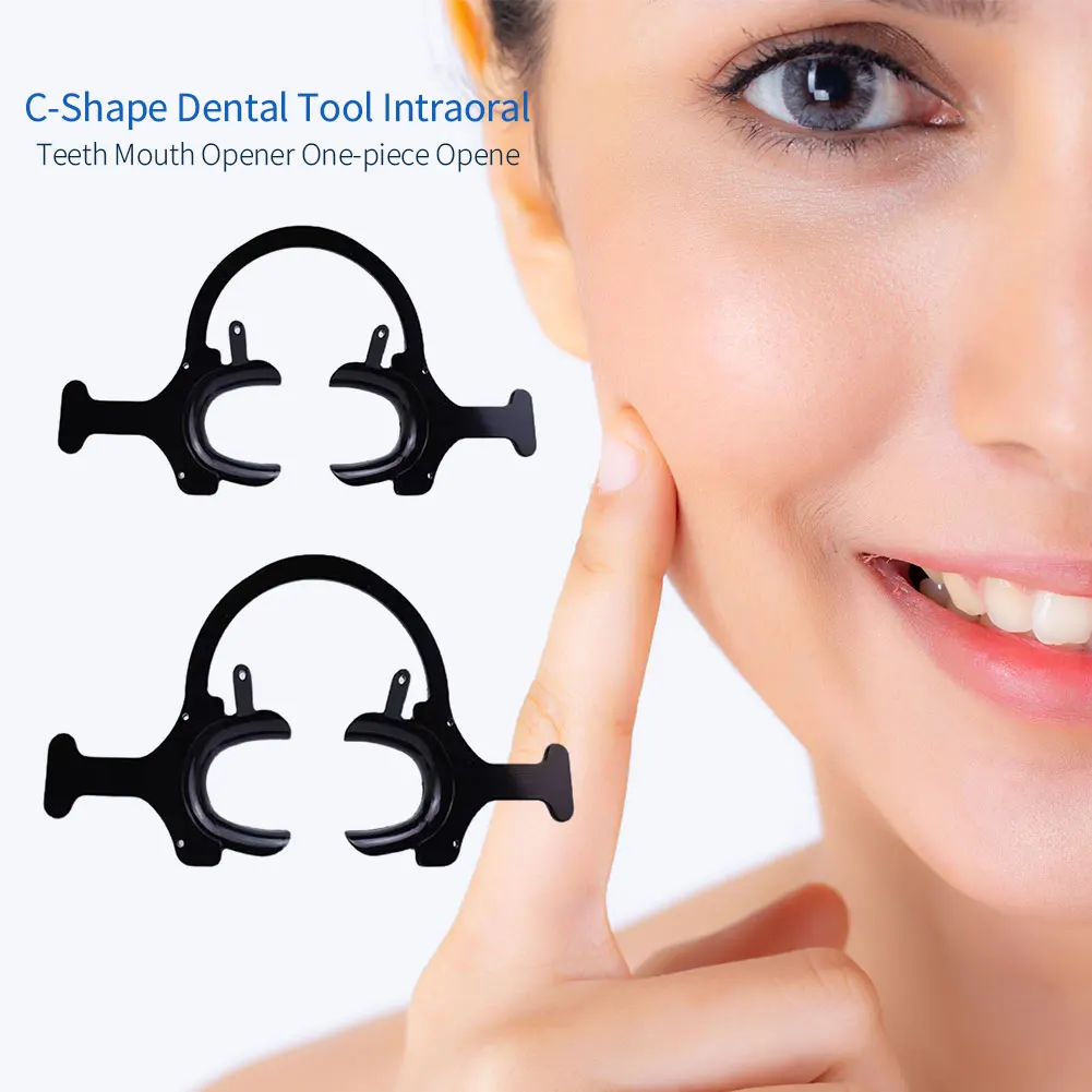 Orthodontic Dental Plastic Mouth Opener Transparent Cheek Retractor ...