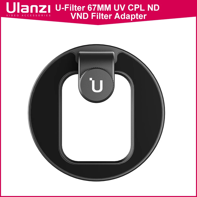 Ulanzi U-filter 67mm Uv Cpl Nd Vnd Filter Adapter Universal Camera ...