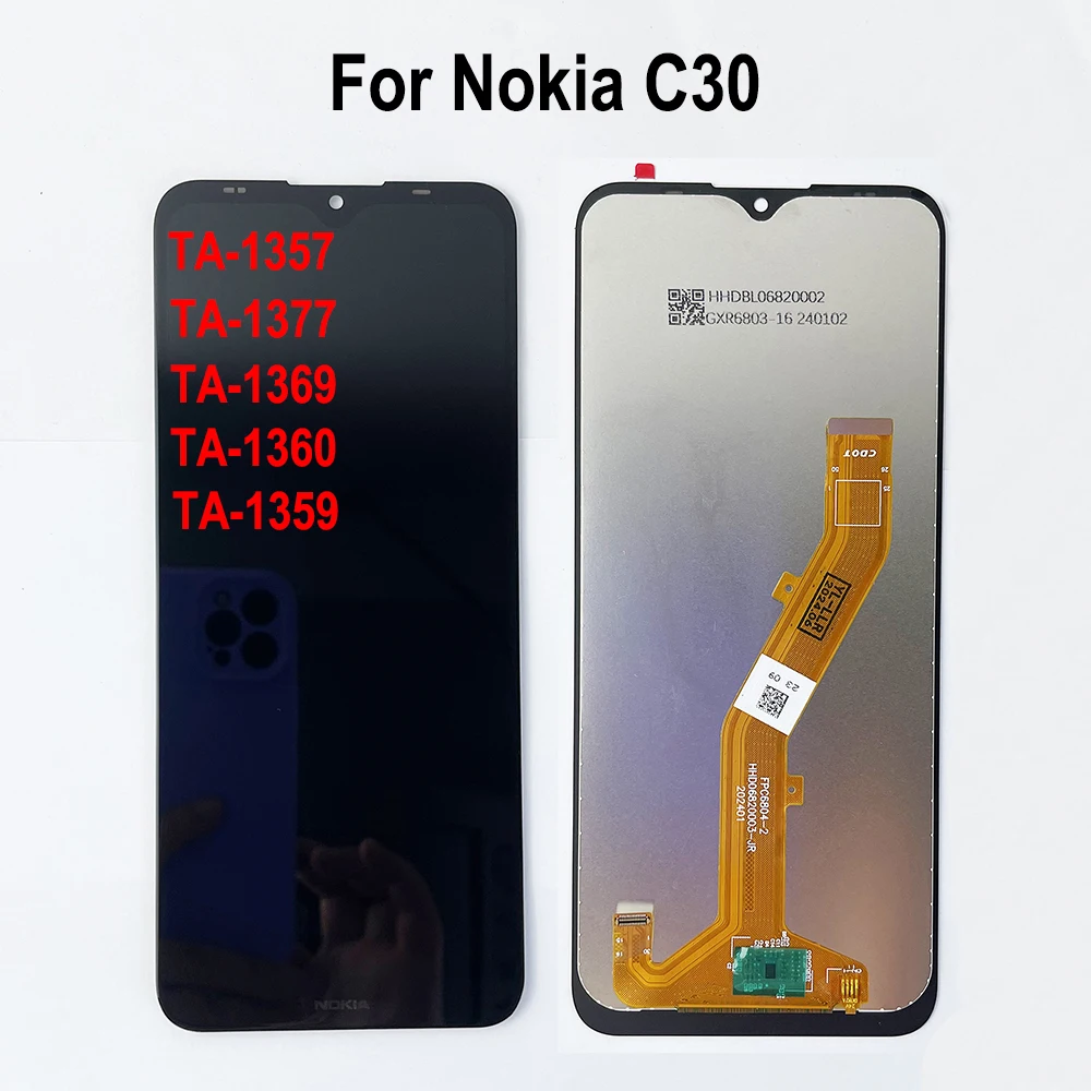 For Nokia C30 LCD Display Touch Digitizer Screen Assembly For Nokia C30 ...