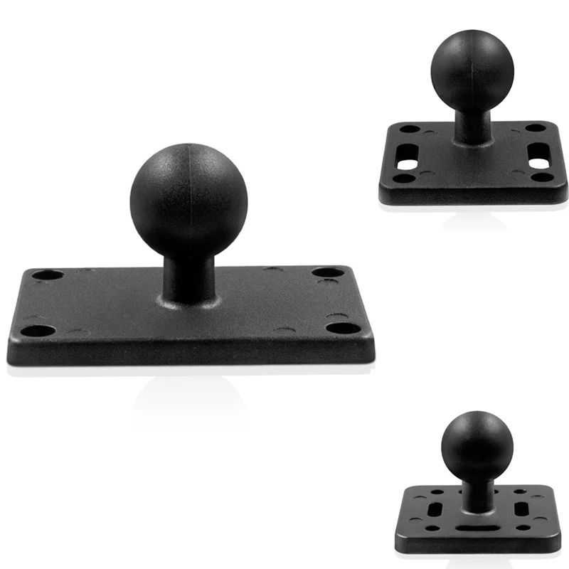 Aluminum-Square-Mounting-Base-With-1-Inch-Rubber-Ball-Head-Motorcycle ...
