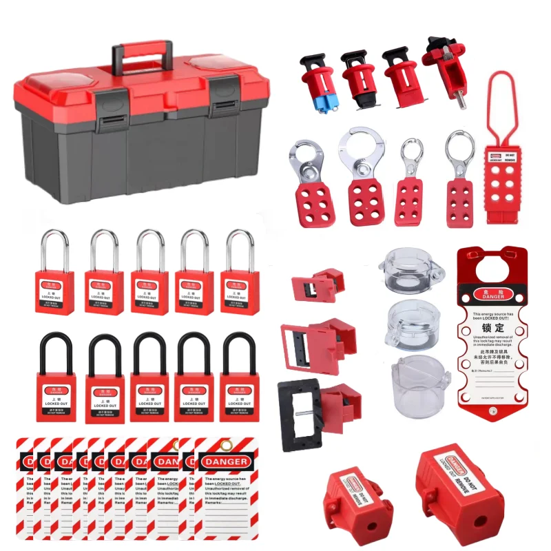 Safety-Electrical-Lockout-Kit-for-Overhaul-of-Indusrial-Lockout-Tagout ...