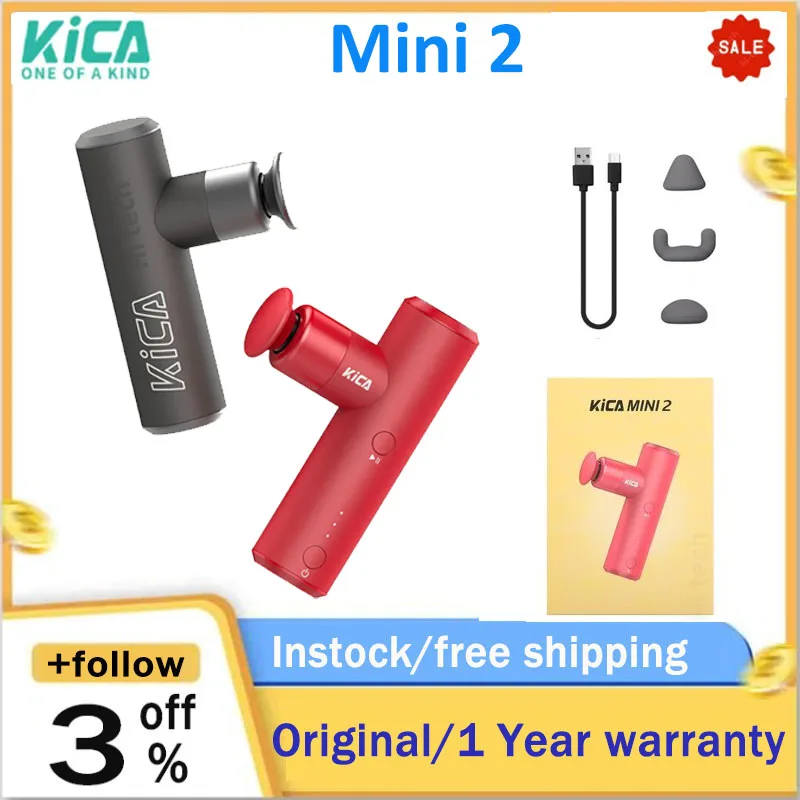 KICA-Mini-2-Massage-Gun-Electric-Body-Muscle-Massager-Smart ...