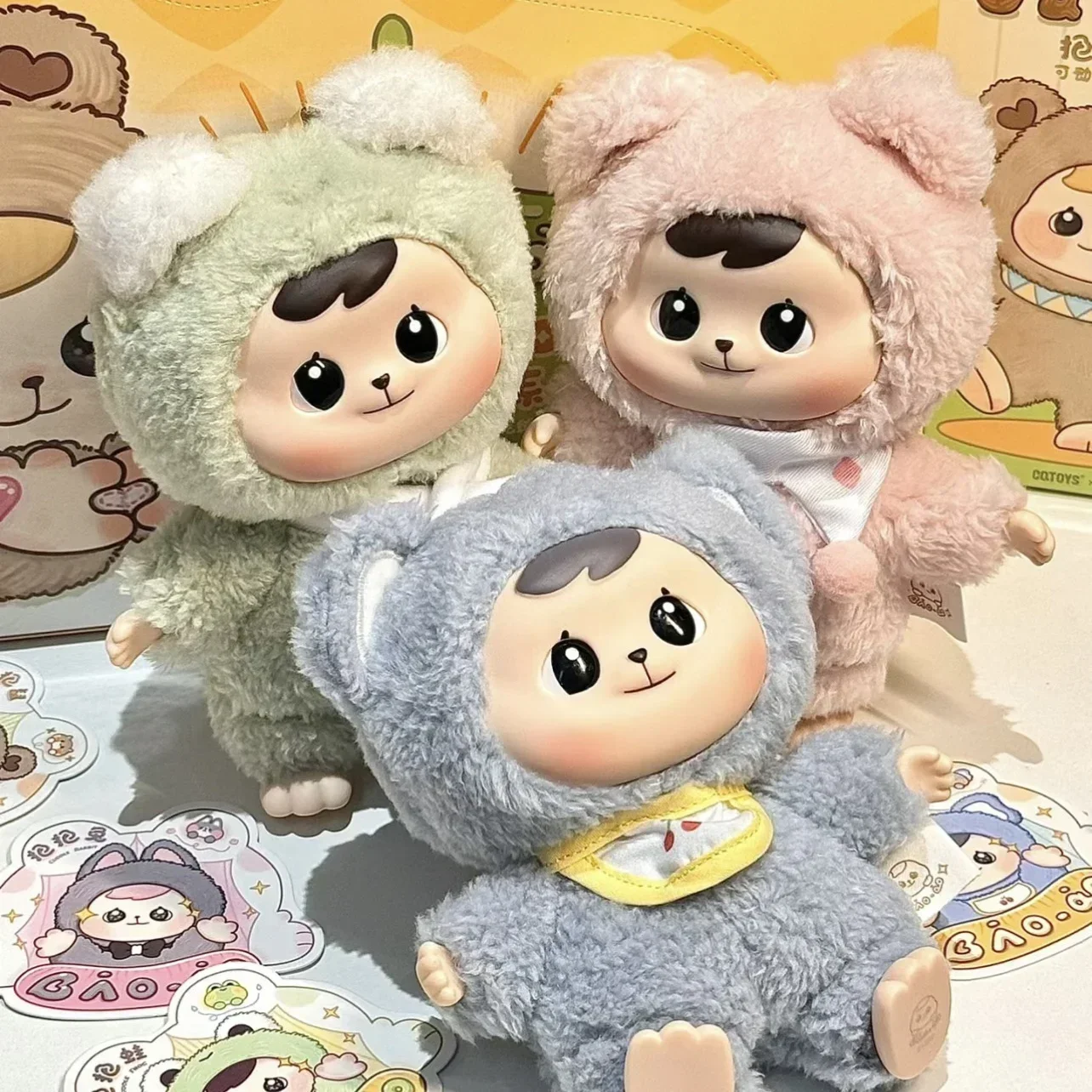 Genuine-Bao-Ao-Hugging-Series-Plush-Little-Bear-Figure-Internet ...