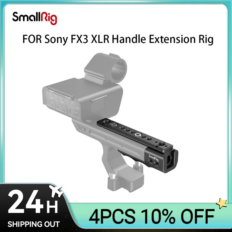 Smallrig Extension Rig Sony Fx3 Xlr Handle | Camera Handle Extension ...
