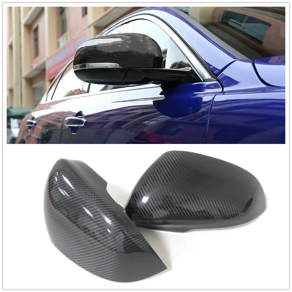 Rear-View-Mirror-Cover-Add-On-For-Jaguar-XF-XJ-2011-2012-2013-2014-2015 ...