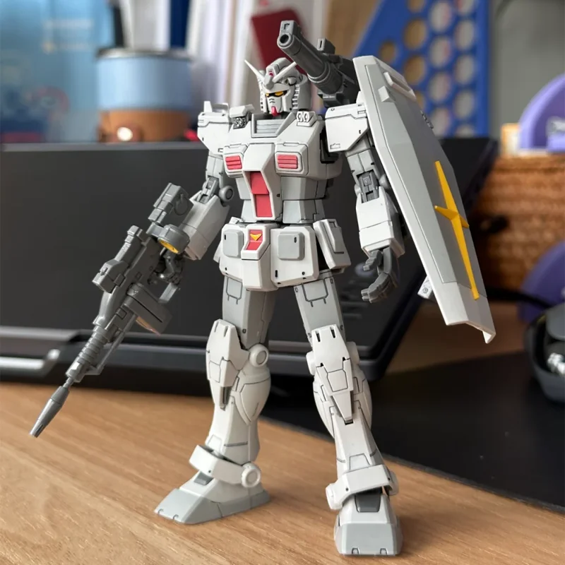 GTO HG 1/144 RX-78-2 오리지널 공장 기본 색상 구성 메카 조립 모델 키트 액션 피규어 장식 인형 소년 장난감 ...