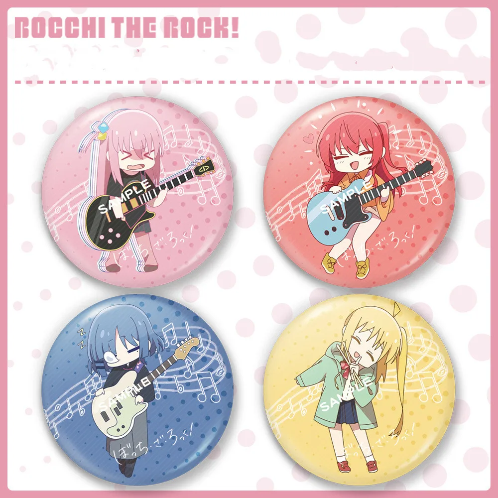 Anime BOCCHI THE ROCK! Badges Pins Hitori Gotoh Yamada Ryo Women Brooch ...