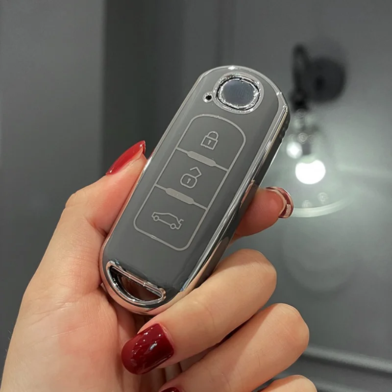 New Tpu Car Remote Key Case Cover For Mazda 2 3 6 Atenza Axela Demio Cx ...