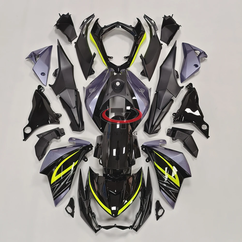 Bodywork-Fluorescent-yellow-cement-gray-Motorcycle-For-Kawasaki-Z800 ...