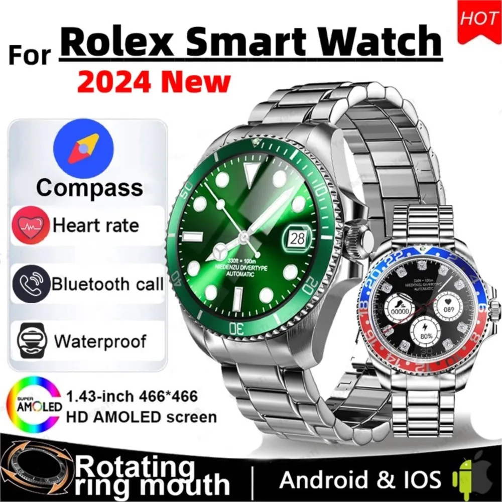 Reloj-inteligente-2024-nuevo-para-Rolex-reloj-inteligente-para-hombres ...
