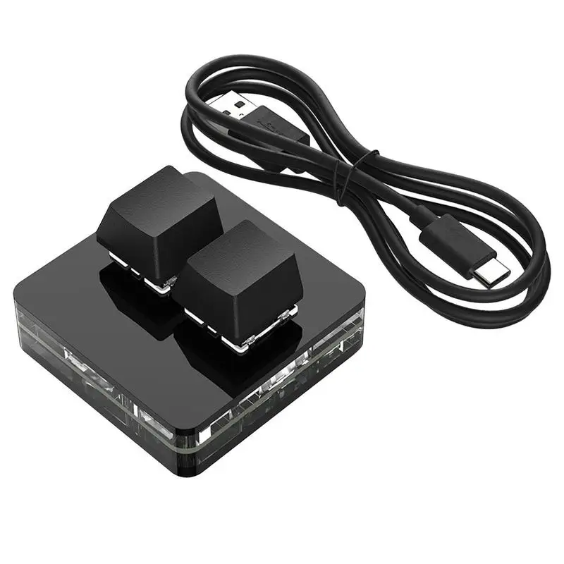 2-Key-Keypad-USB-Copy-And-Paste-Keypad-Mini-Keyboard-Universal ...