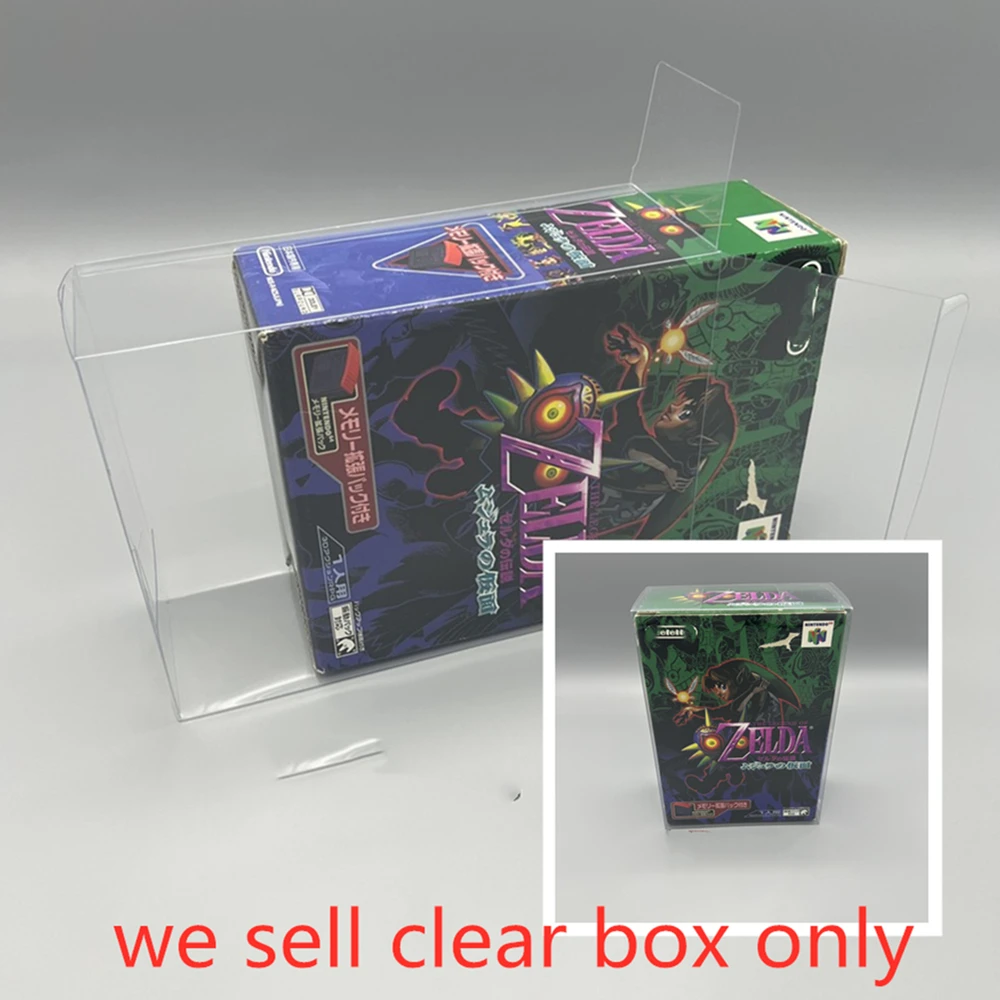 Pet Box Protector For The Legend Of Zelda Transparent Collect Boxes For ...