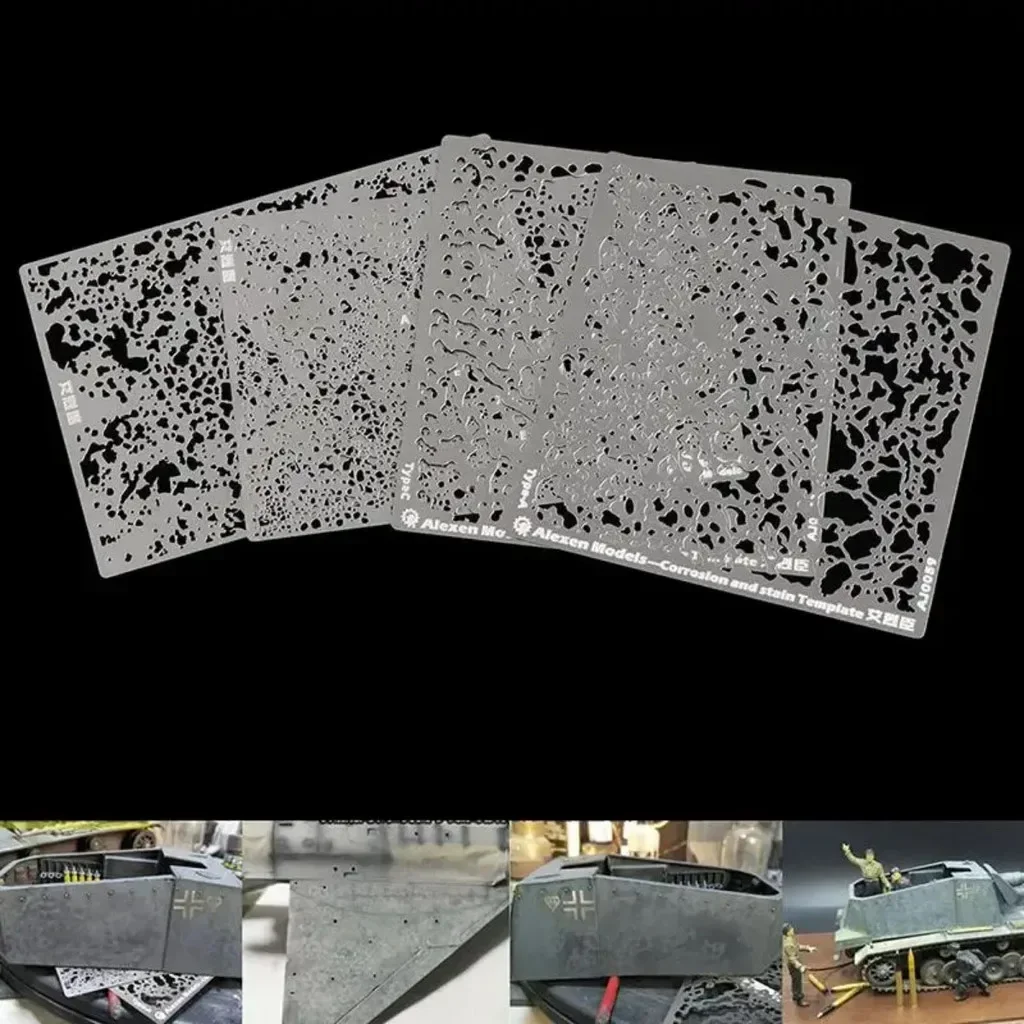 Alexen Model Corrosion Spray Plate for Gundam DIY Model Spray Painted ...