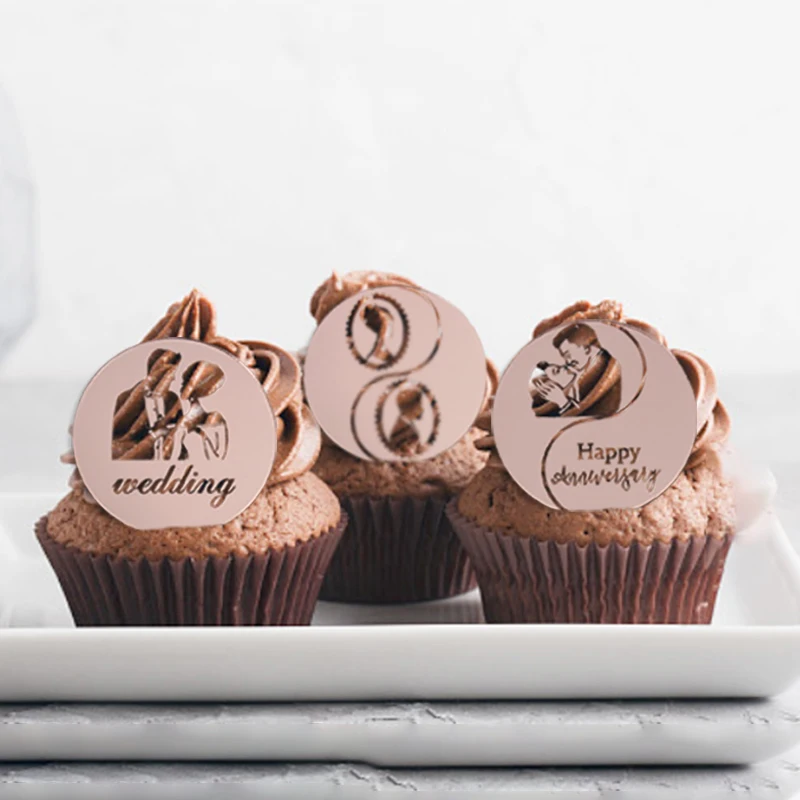 Engagement Cupcake Decorations