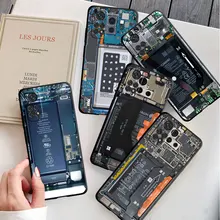 motherboard Circuit board Case Coque for Oneplus 7 9 Pro 8T Ace 10R 7T ...