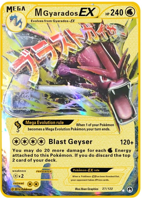 Gyarados Mega Evolution Card