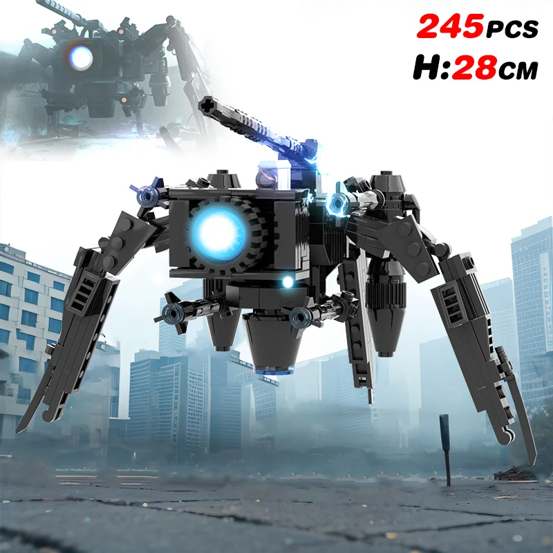 Skibidi-Toileted-Building-Block-Spider-Weapon-Man-Titan-Boss-Anime ...