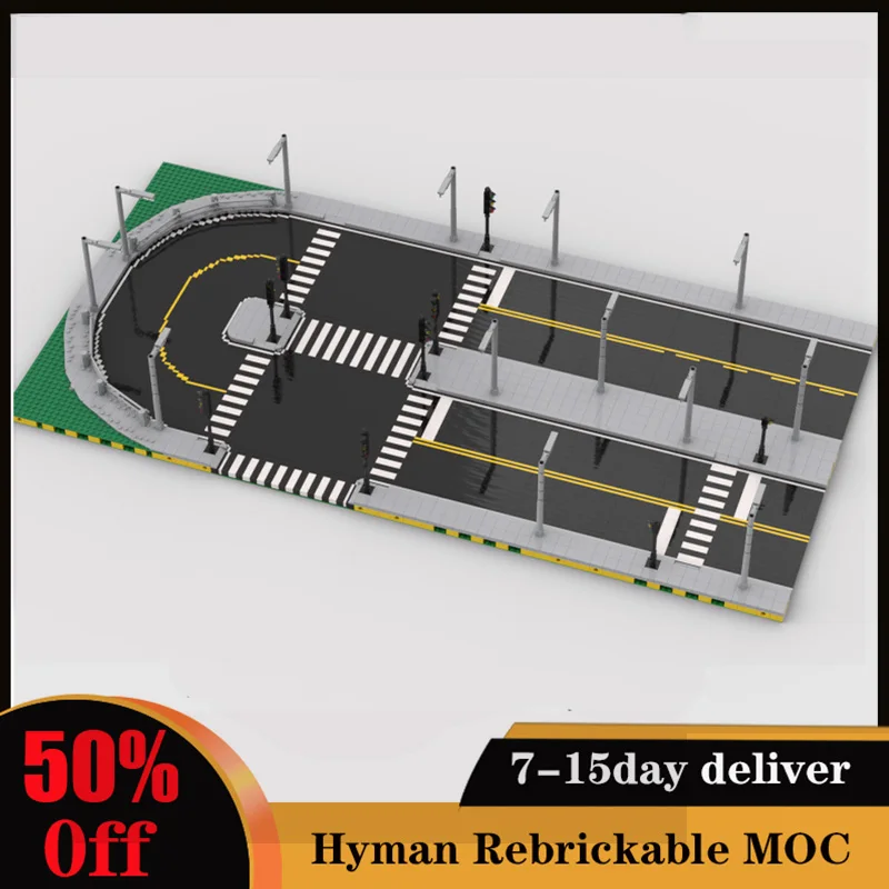 Novo 2875pcs Complete Mils Road Plate Coleção Building Blocks ...