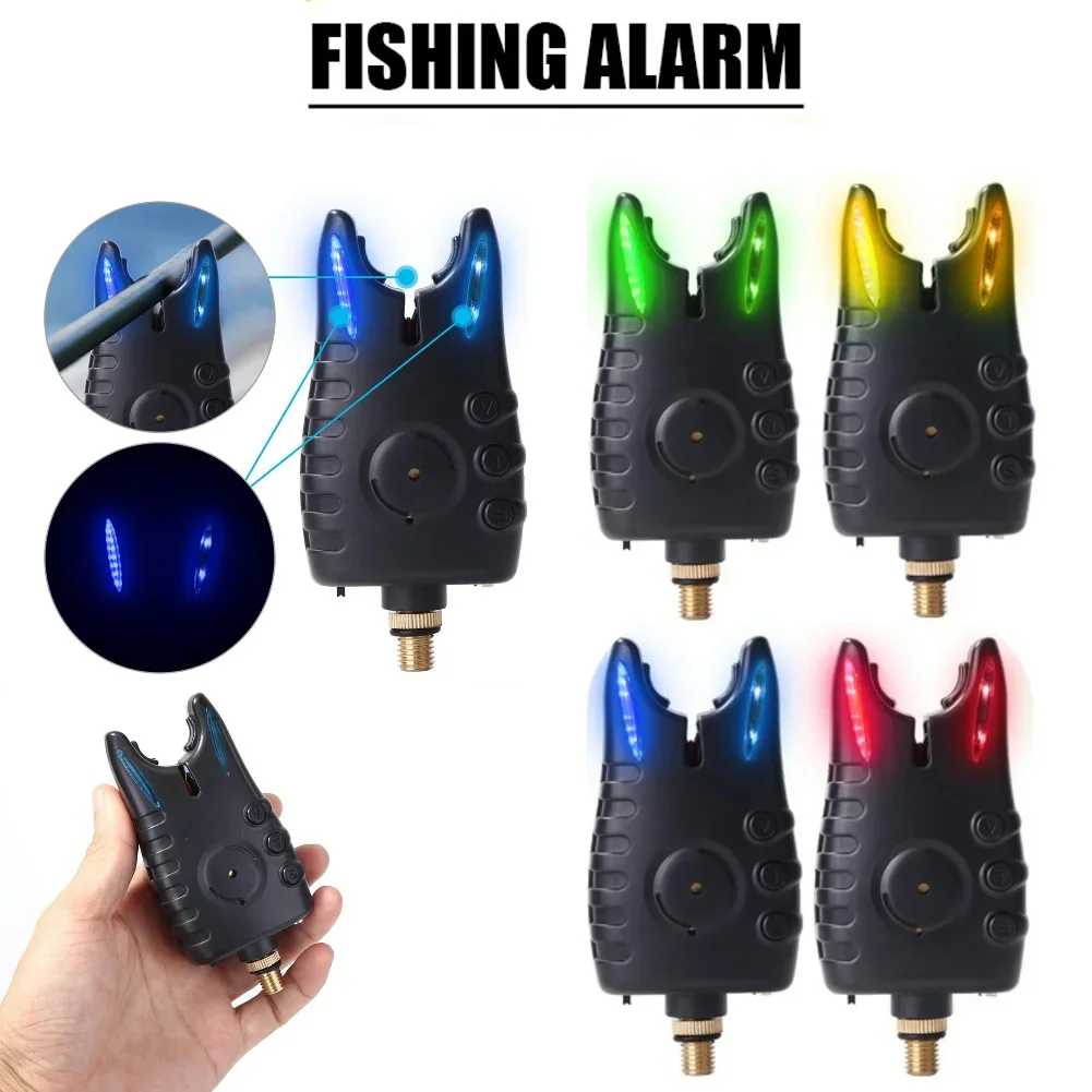 Carp-Fishing-Bite-Alarm-and-Swinger-LED-Fishing-Swingers-Fish-Bite ...