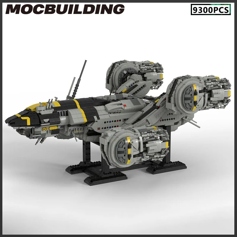 MOC-Building-Blocks-Space-Ship-DIY-Bricks-Model-Science-Fiction-Series ...