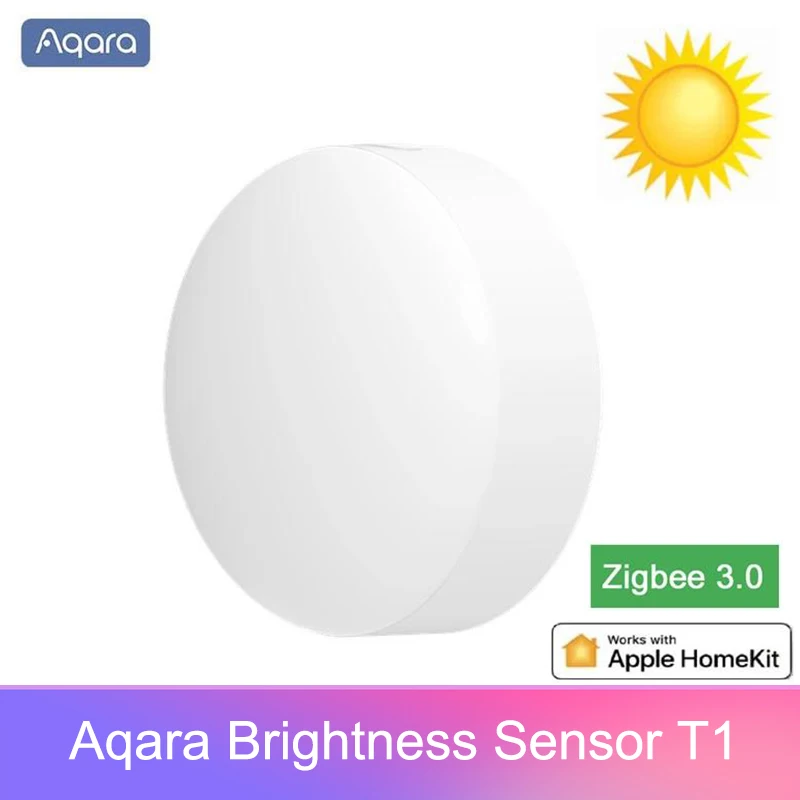 Aqara Light Sensor T1 Brightness Sensor Zigbee 3.0 Automation Smart ...