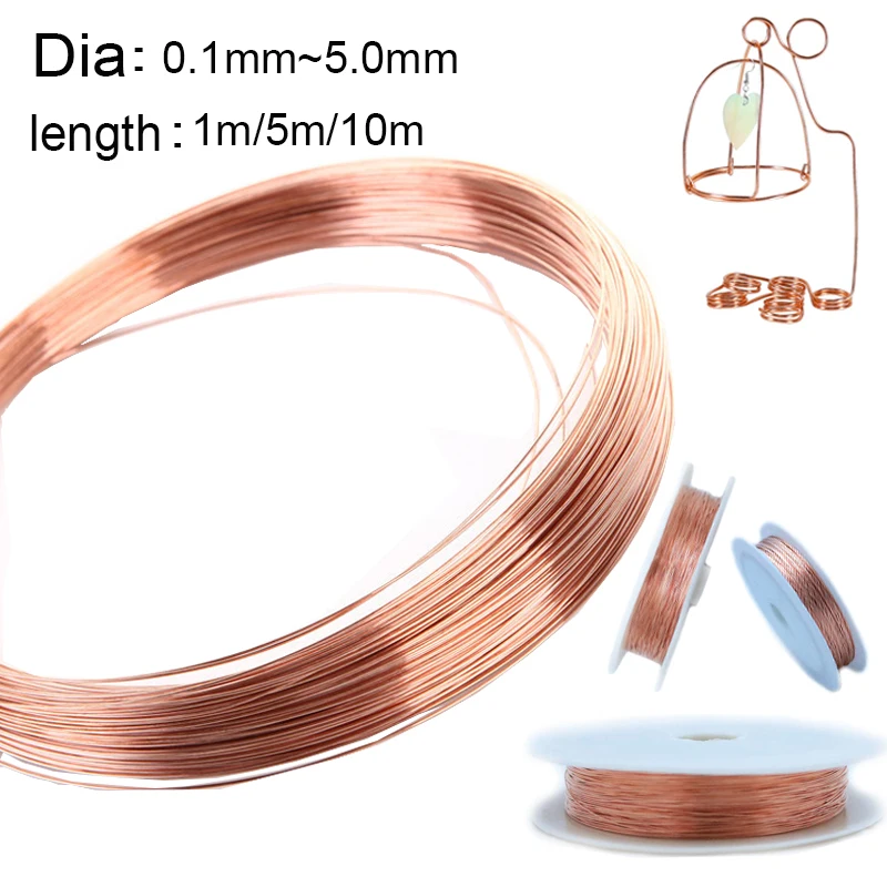 1-5-10M-copper-conductive-copper-wire-Ultra-fine-copper-wire-diameter-0 ...