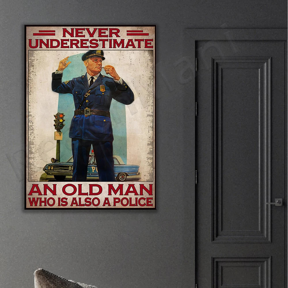 I Am The Police Poster