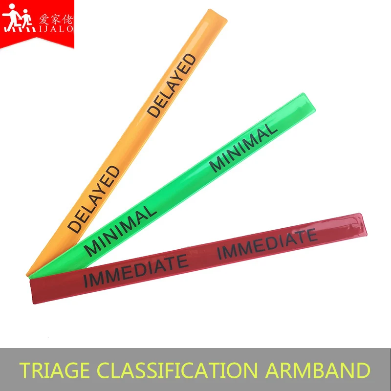 10Pcs-41CM-Bracelets-First-Aid-Rescue-Response-Triage-Classification ...