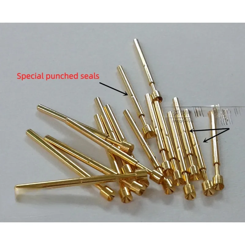 100Pcs 1#probe No.1 CCP Thimble P-1A1 Probe 1MM Gold-plated Concave ...