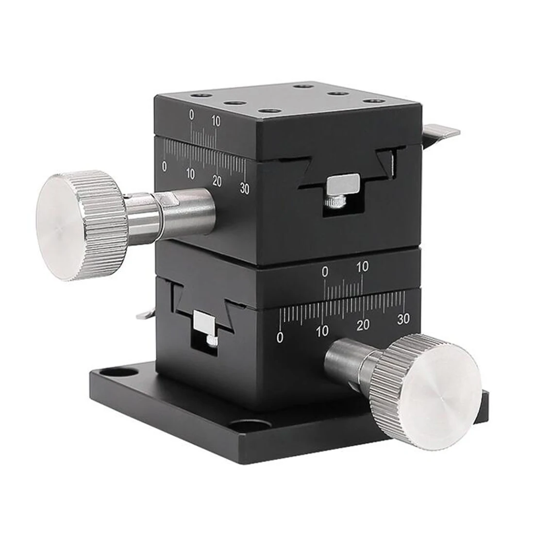 XY-axis-LWY4040-dovetail-groove-guided-manual-shift-platform-gear-knob ...