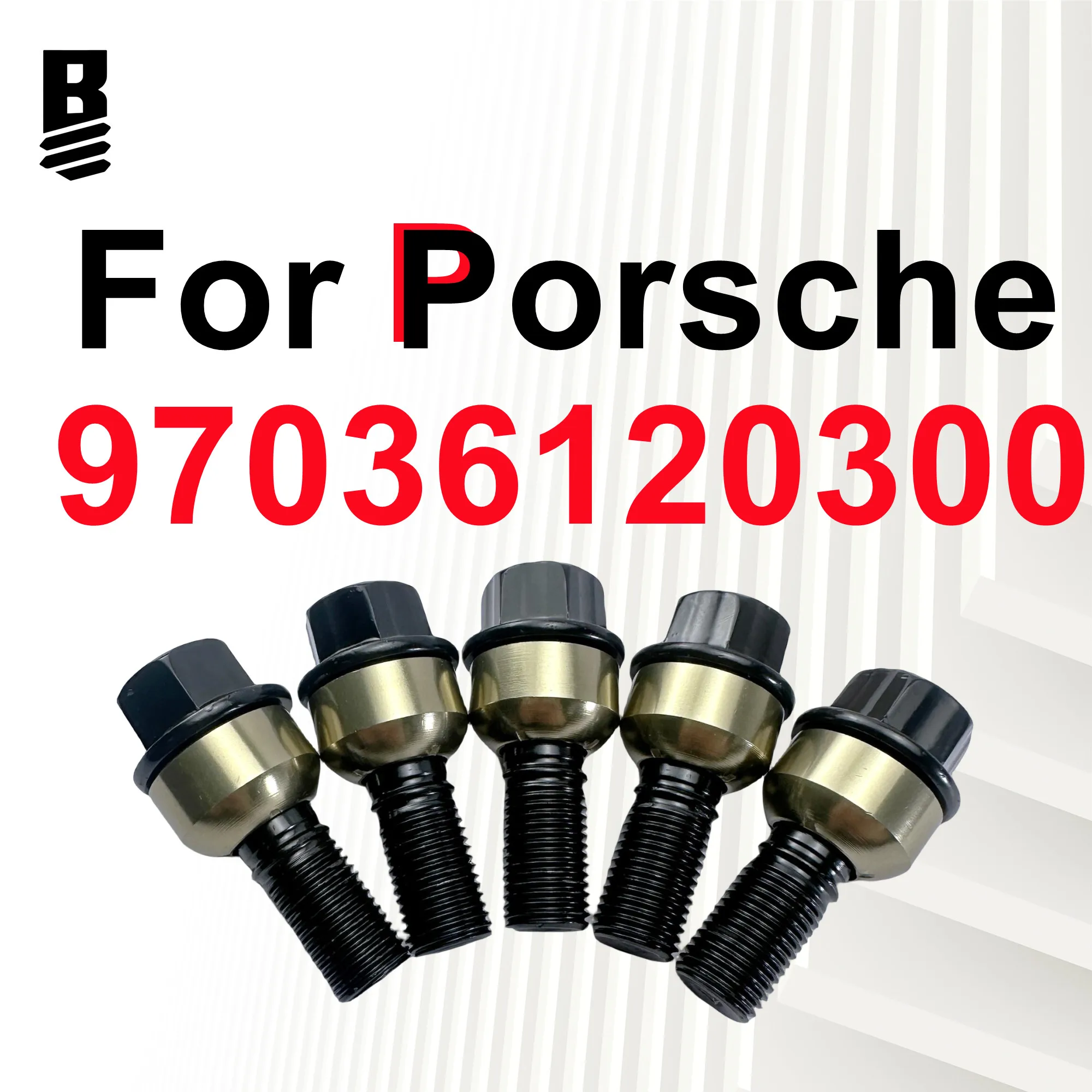 97036120300-WHT006978-BOLT-BOSS-TIRE-SCREWS-FOR-PORSCHE-MACAN-BOSSTER ...