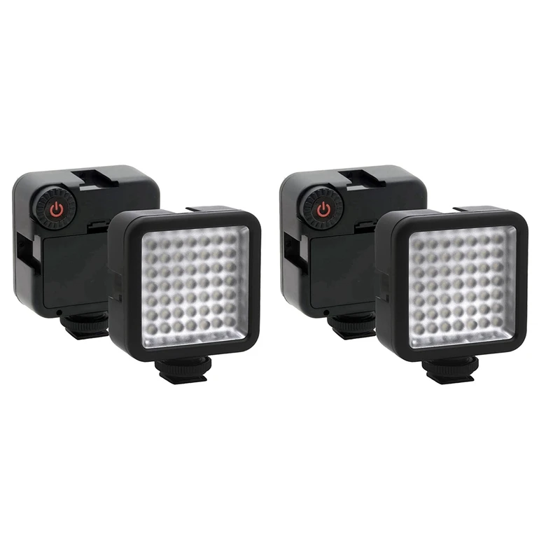 2X-Bright-LED-Video-Light-49-LED-Camera-Lighting-Dimmable-Portable ...