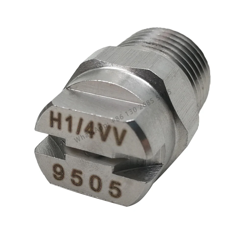 10PCS-1-4-Stainless-Steel-Industrial-Water-Spray-Nozzle-HVV-HU-Jet-Flat ...