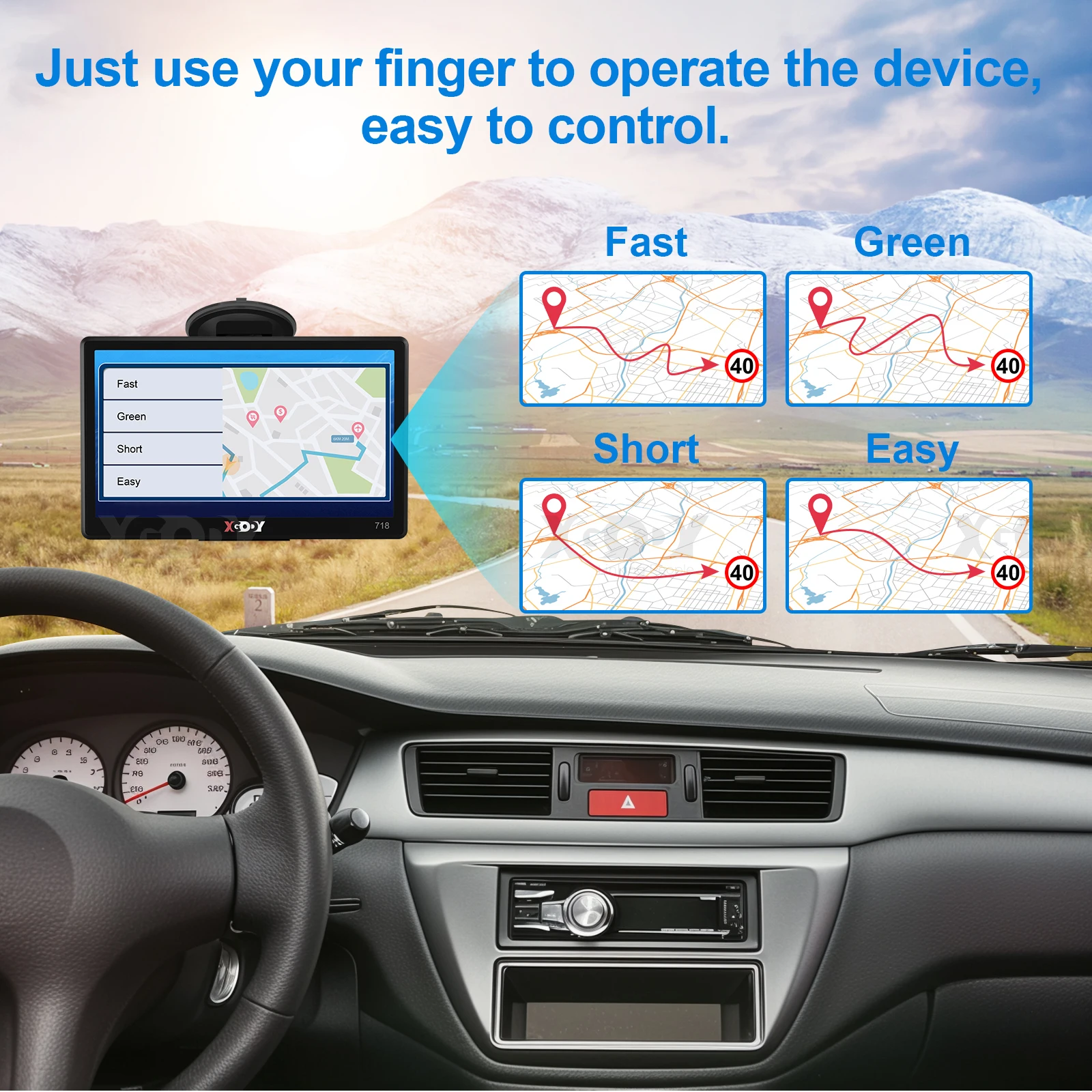 XGODY navigacija GPS za automobile i kamione - eler.hr
