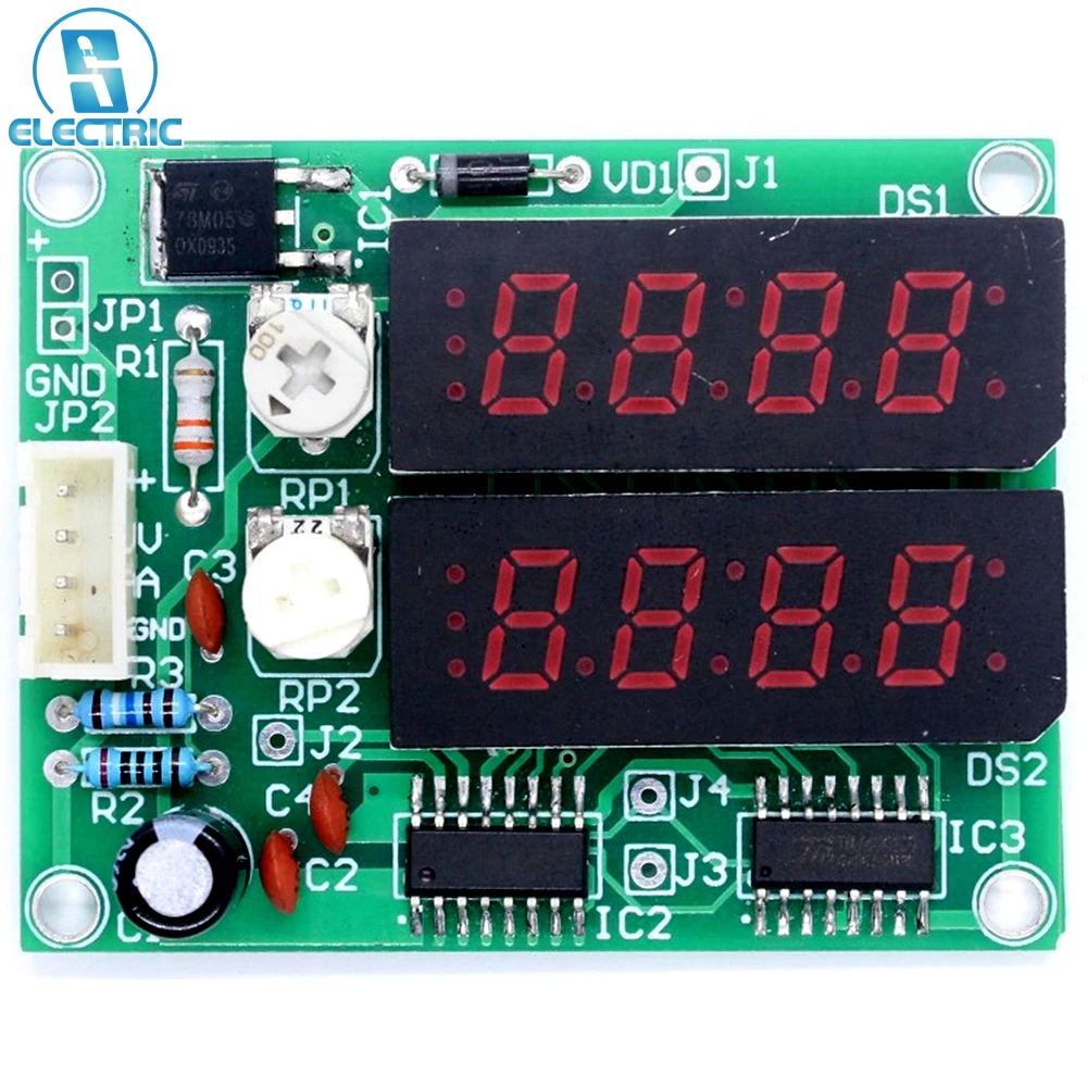 Dc 5v Diy Kit Voltmeter Ammeter Digital Voltage And Current Meter ...