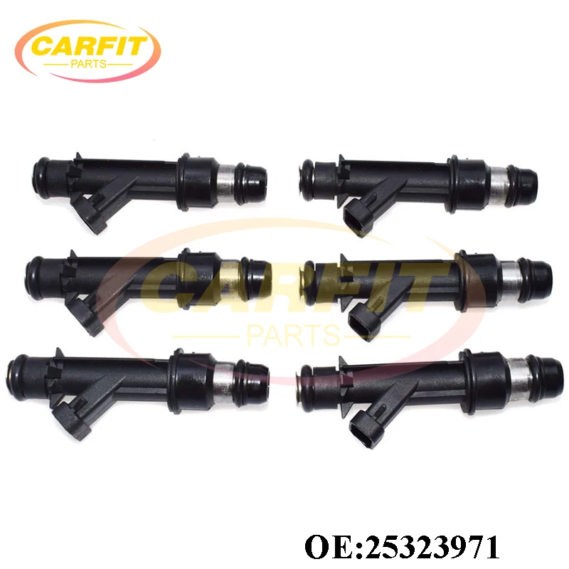 6PCS-New-OEM-25323971-25323972-12586554-Fuel-Injector-Nozzle-For ...