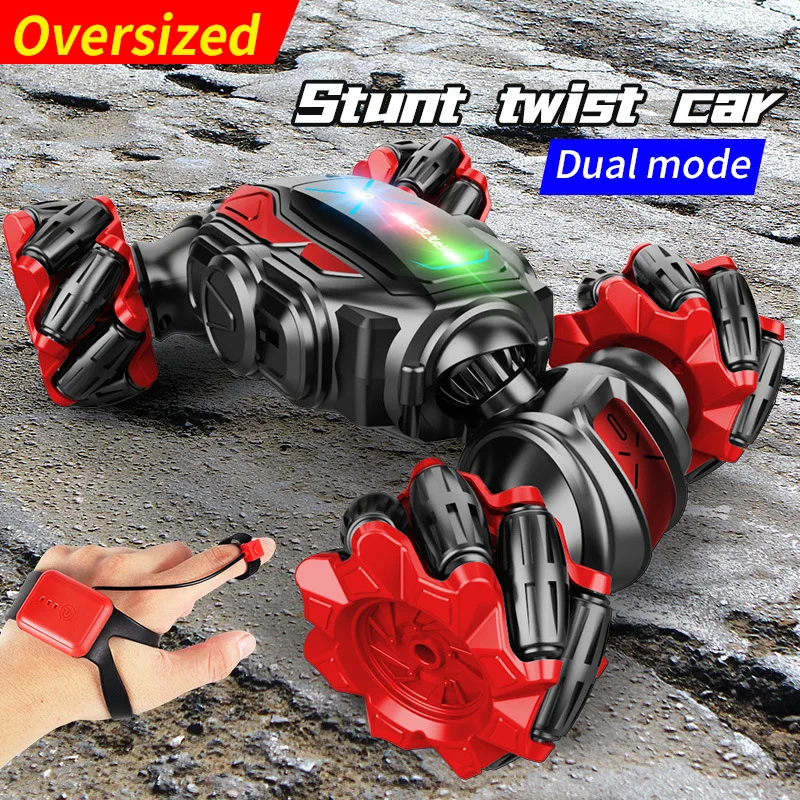 All-Terrain-RC-Stunt-Car-Handle-and-Fingers-Remote-Control-4WD-Off-Road ...