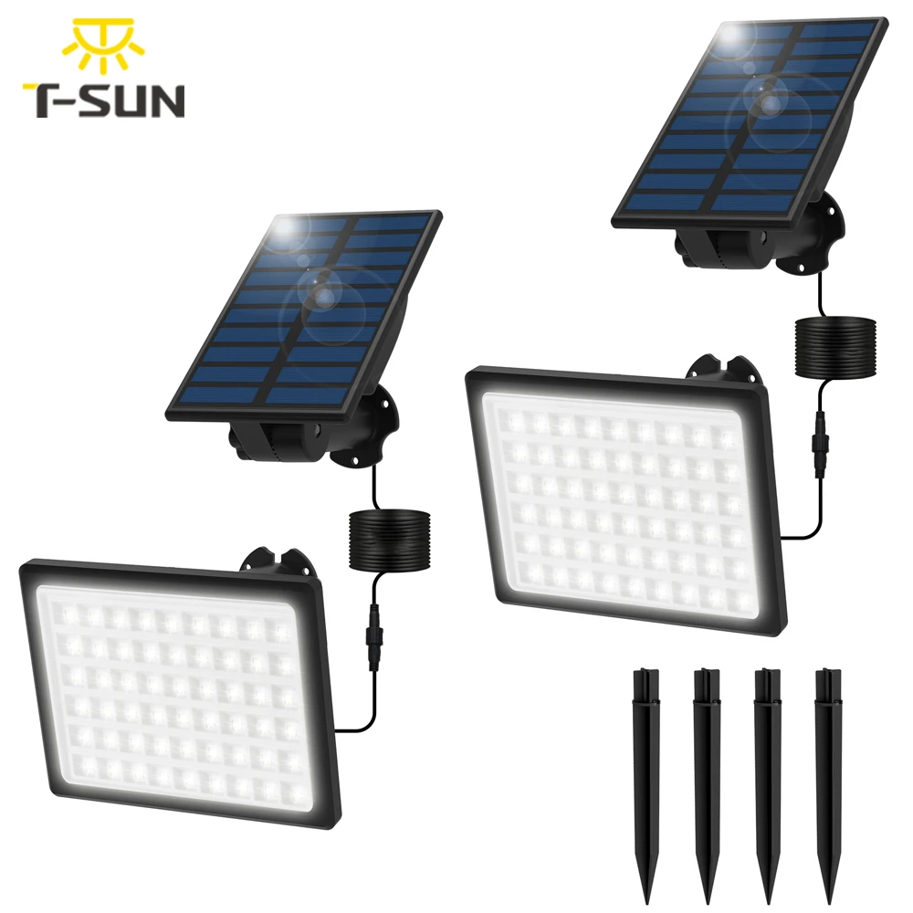 3000K-6000K-Solar-Wall-Light-Solar-Garden-Light-IP65-Waterproof-Solar ...