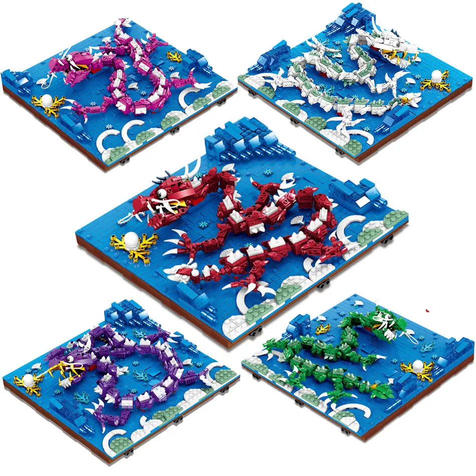 Dragon-Years-Chinese-Traditional-Forbidden-City-Wall-Dragon-Building ...