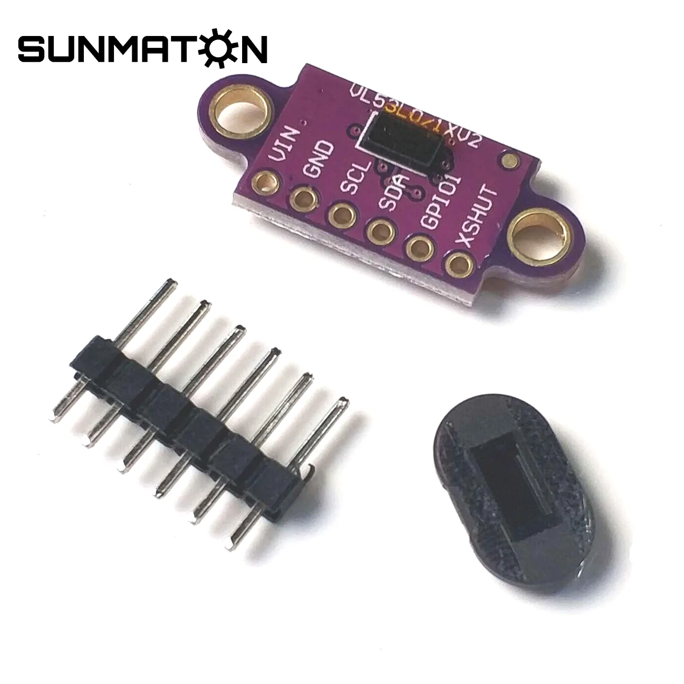Vl53l0x V2 Tof Time Of Flight Laser Ranging Sensor Module With Optical ...
