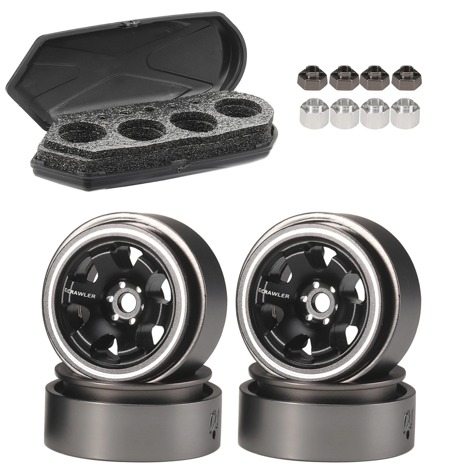 Rc Crawler Beadlocks Wheels 2 | Axial Wheels Beadlocks | Scx24 Beadlock ...