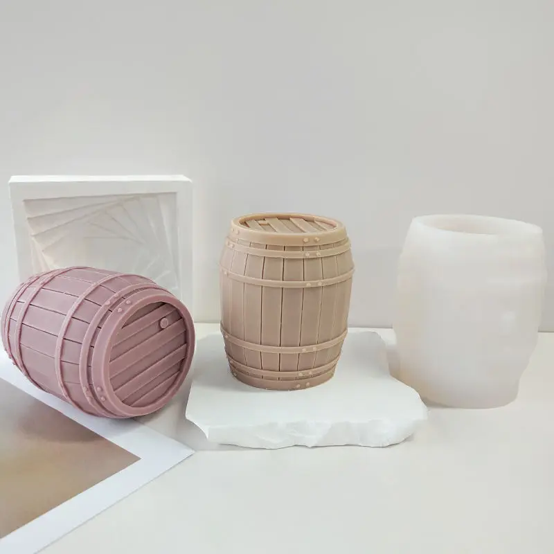 Red-Wine-Barrel-Silicone-Mold-DIY-Epoxy-Resin-Mould-Luxury-Whisky ...