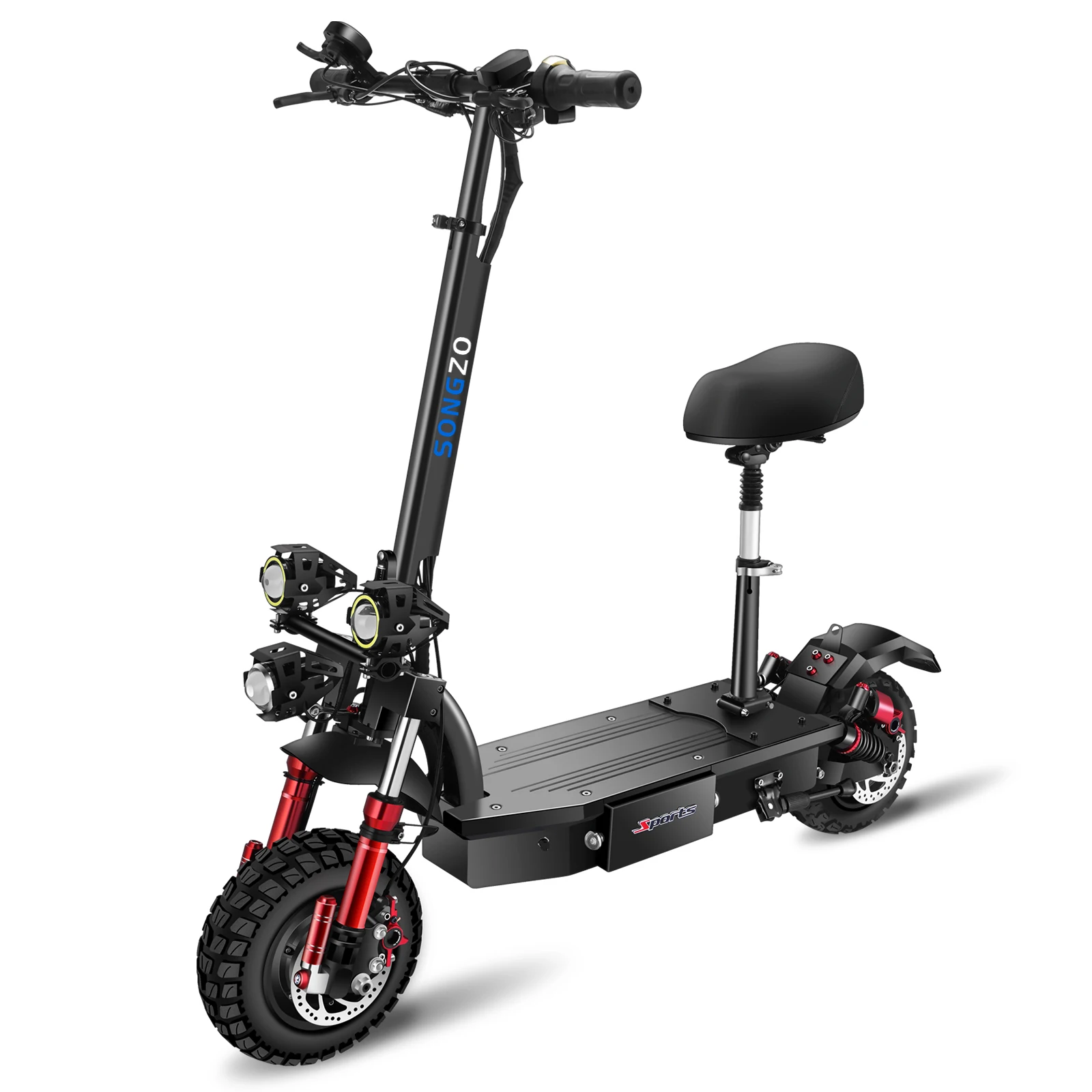 SONGZO-Scooter-el-trico-5600w-11-polegadas-85-km-h-scooter-el-trico-off ...